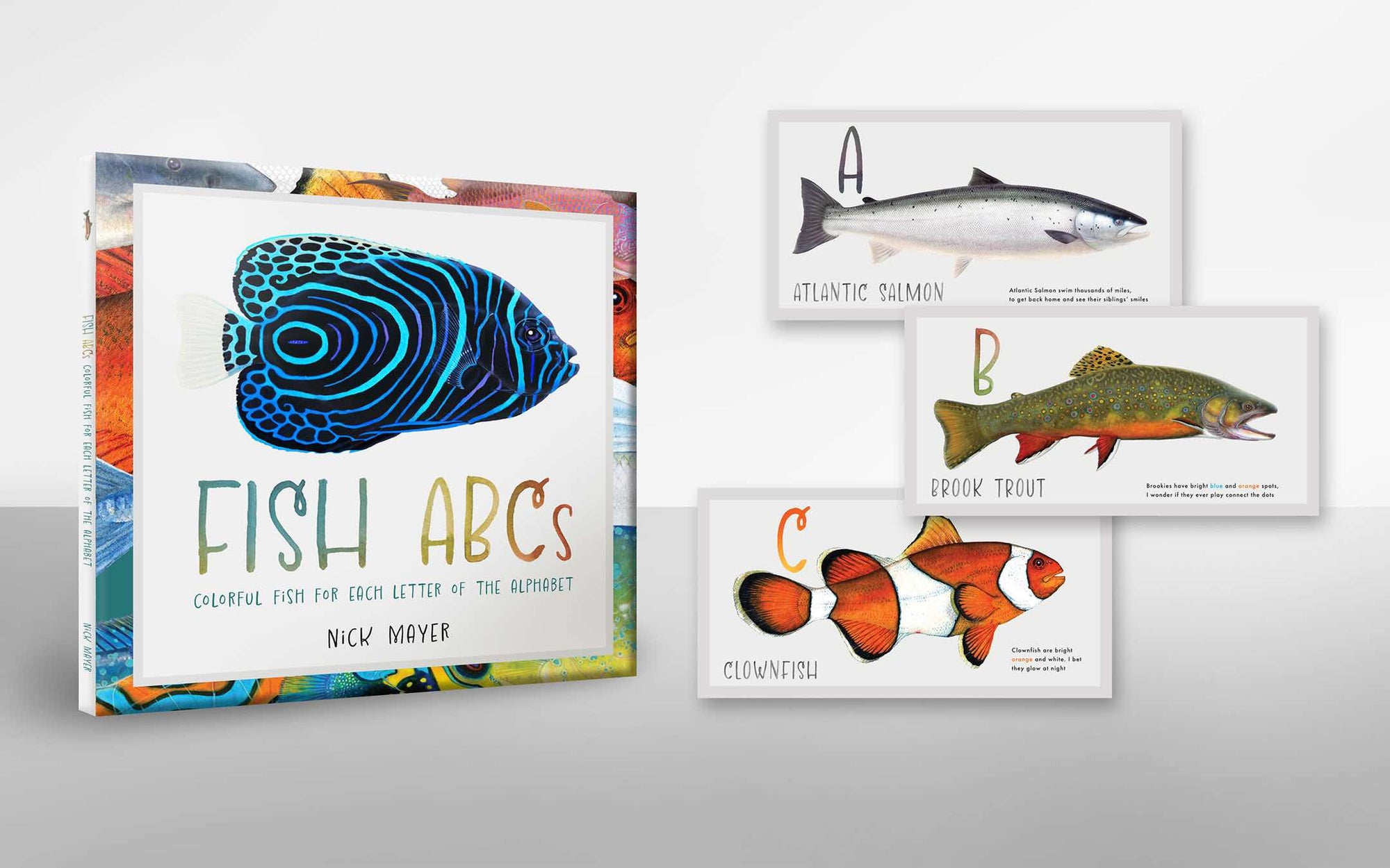 Nick Mayer Art, Fish Art Prints and Nature Illustration Gifts