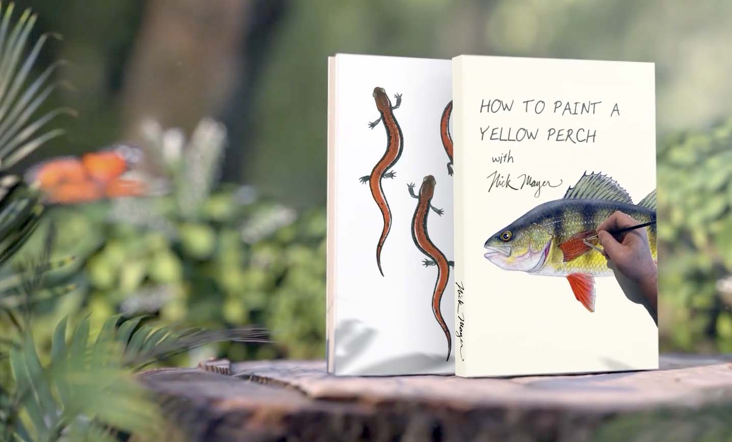 Learn to Paint a Fish Course