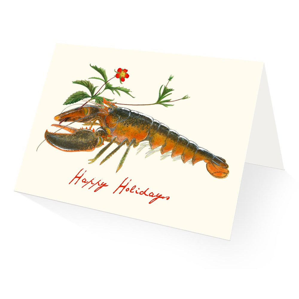 Eco-friendly Holiday Lobster Cards - perfect for greetings