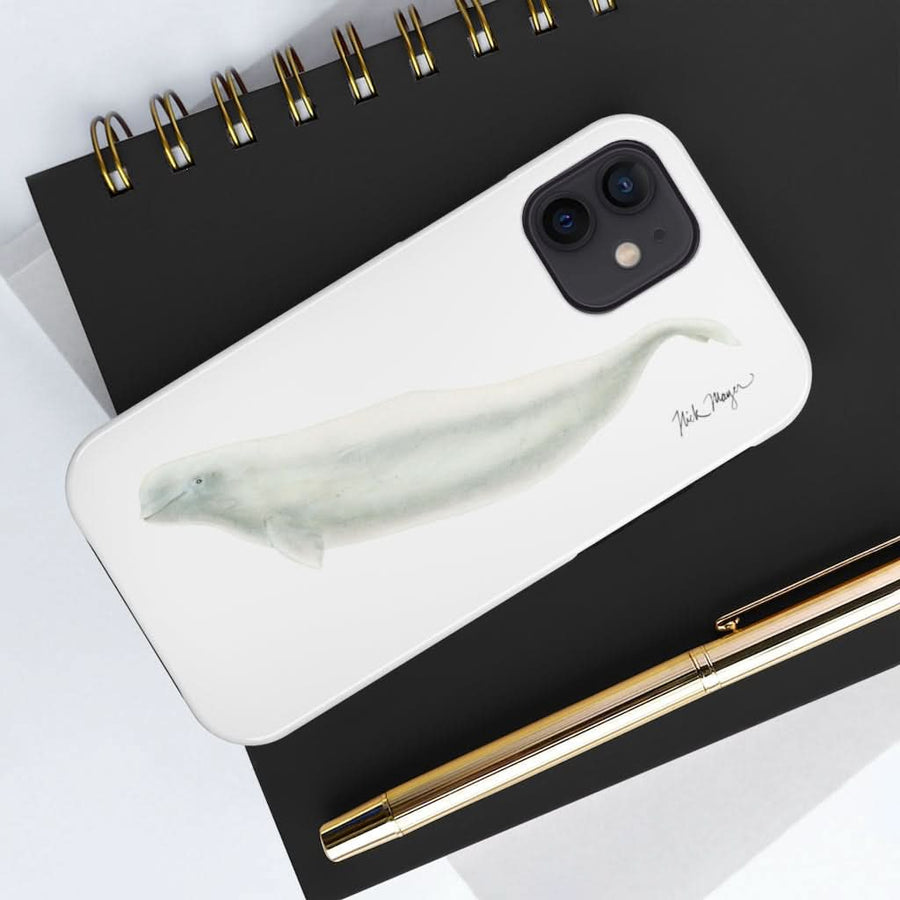 Protect your iPhone with The best Beluga Whale Phone Case.